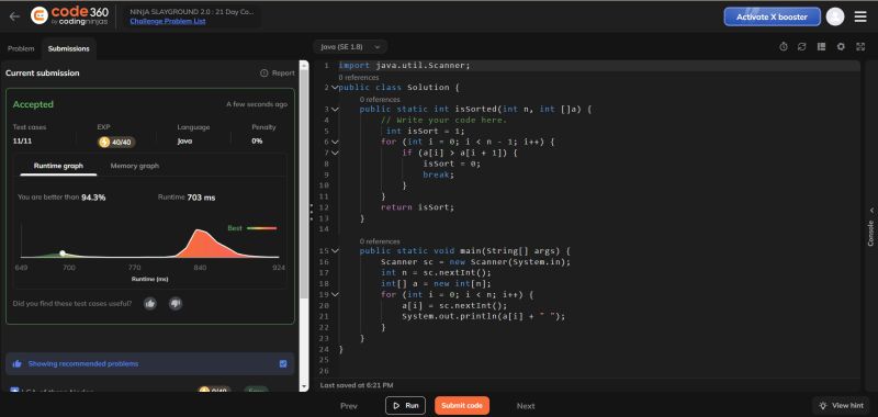 #ninjaslayground #codingninjas #java #21dayschallenge | Agveena Xavier #ninjaslayground #codingninjas #java #21dayschallenge | Agveena Xavier