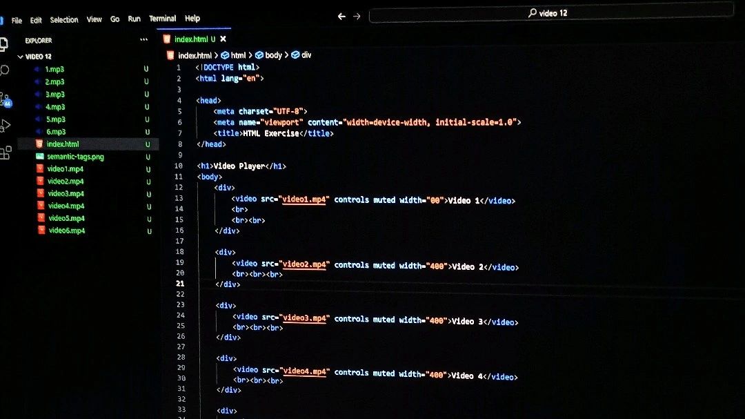 Completed building a video player using HTML | Mohd Javed posted on the ... Completed building a video player using HTML | Mohd Javed posted on the ...
