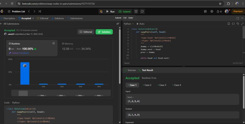 #100daysofcode #100daysofcode #leetcode #linkedlists #recursion ... #100daysofcode #100daysofcode #leetcode #linkedlists #recursion ...