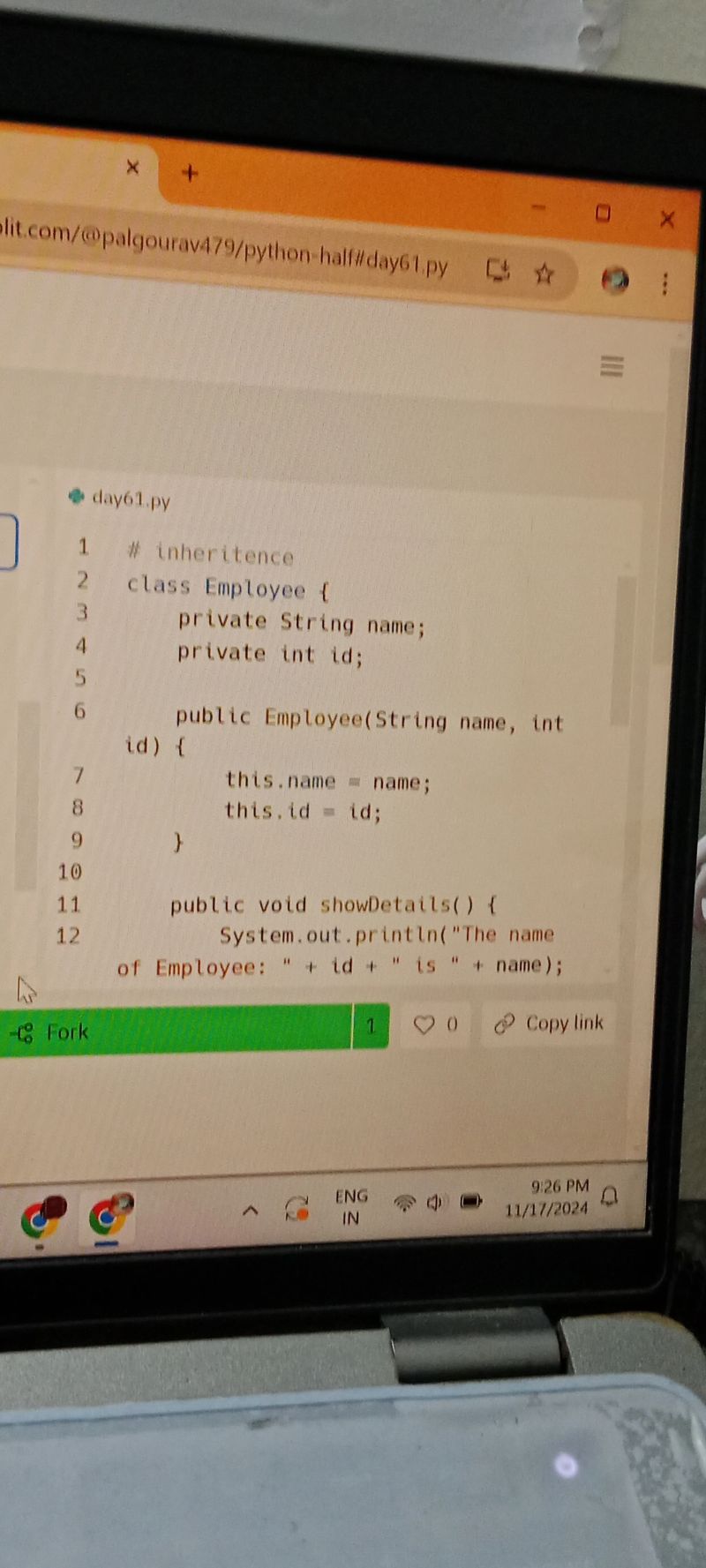 Gourav Pal on LinkedIn: #learning #python #codewithharry #day61 #js Gourav Pal on LinkedIn: #learning #python #codewithharry #day61 #js