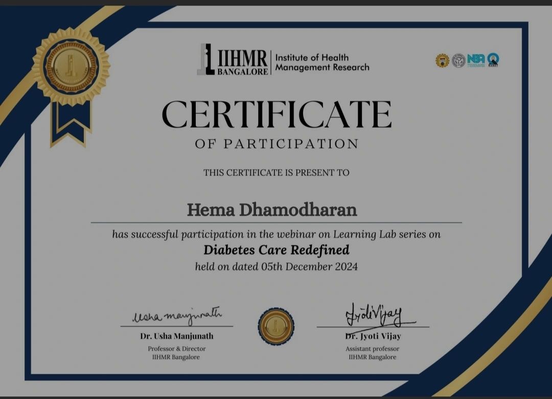 Hema dhamodharan on LinkedIn: The summary: Redefining Diabetes Care: A ... Hema dhamodharan on LinkedIn: The summary: Redefining Diabetes Care: A ...