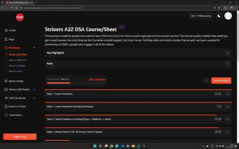 #dsa #algorithms #coding #consistency | Vishnu Dixit #dsa #algorithms #coding #consistency | Vishnu Dixit