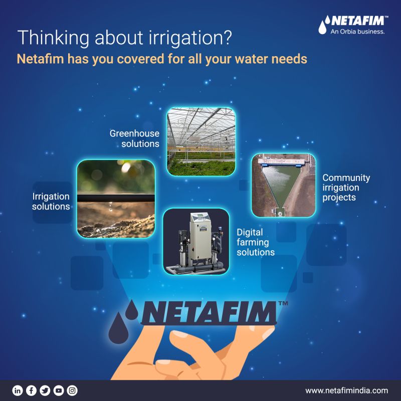 Netafim Irrigation India Pvt Ltd. on LinkedIn: #netafim #netafimindia # ... Netafim Irrigation India Pvt Ltd. on LinkedIn: #netafim #netafimindia # ...