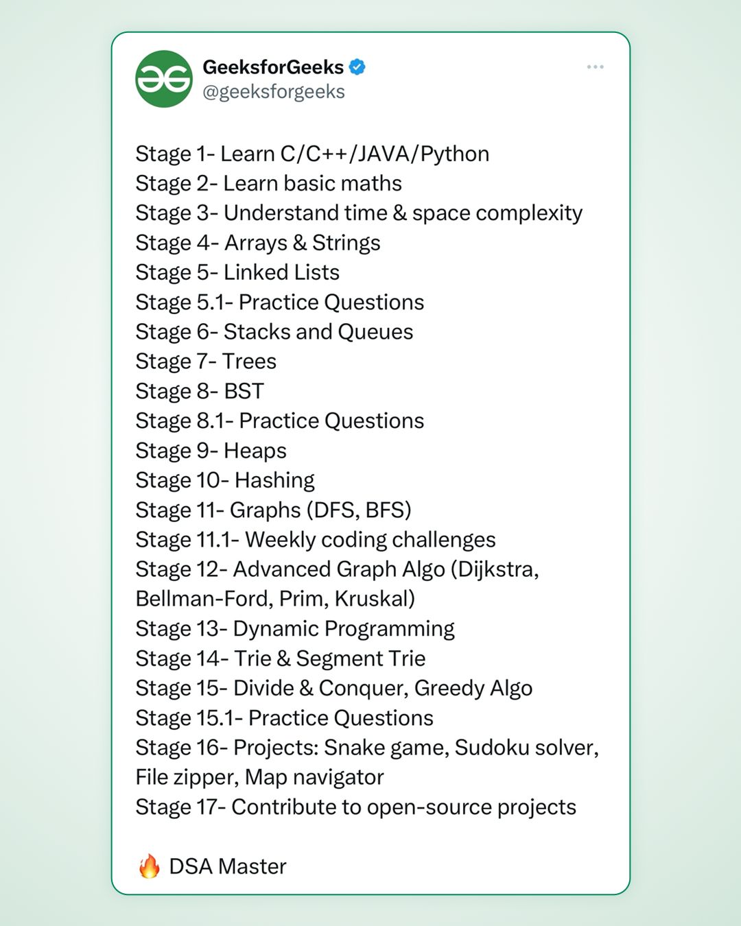 #dsa #learncoding #codinglife #learntocode #dsajourney #roadmap #gfg ... #dsa #learncoding #codinglife #learntocode #dsajourney #roadmap #gfg ...