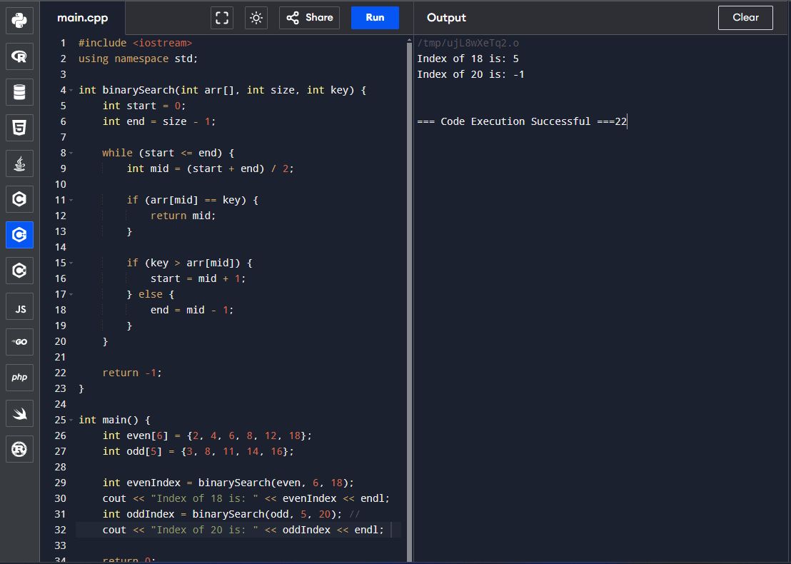 juber shaikh on LinkedIn: #codingjourney #dsa #binarysearch #lovebabbar ... juber shaikh on LinkedIn: #codingjourney #dsa #binarysearch #lovebabbar ...