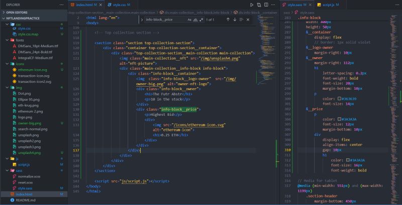 #webdevelopment #html #css #sass #nft #learningtocode | Igor Shkuro #webdevelopment #html #css #sass #nft #learningtocode | Igor Shkuro