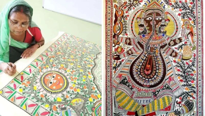 #madhubaniart | Khushi Agarwal #madhubaniart | Khushi Agarwal