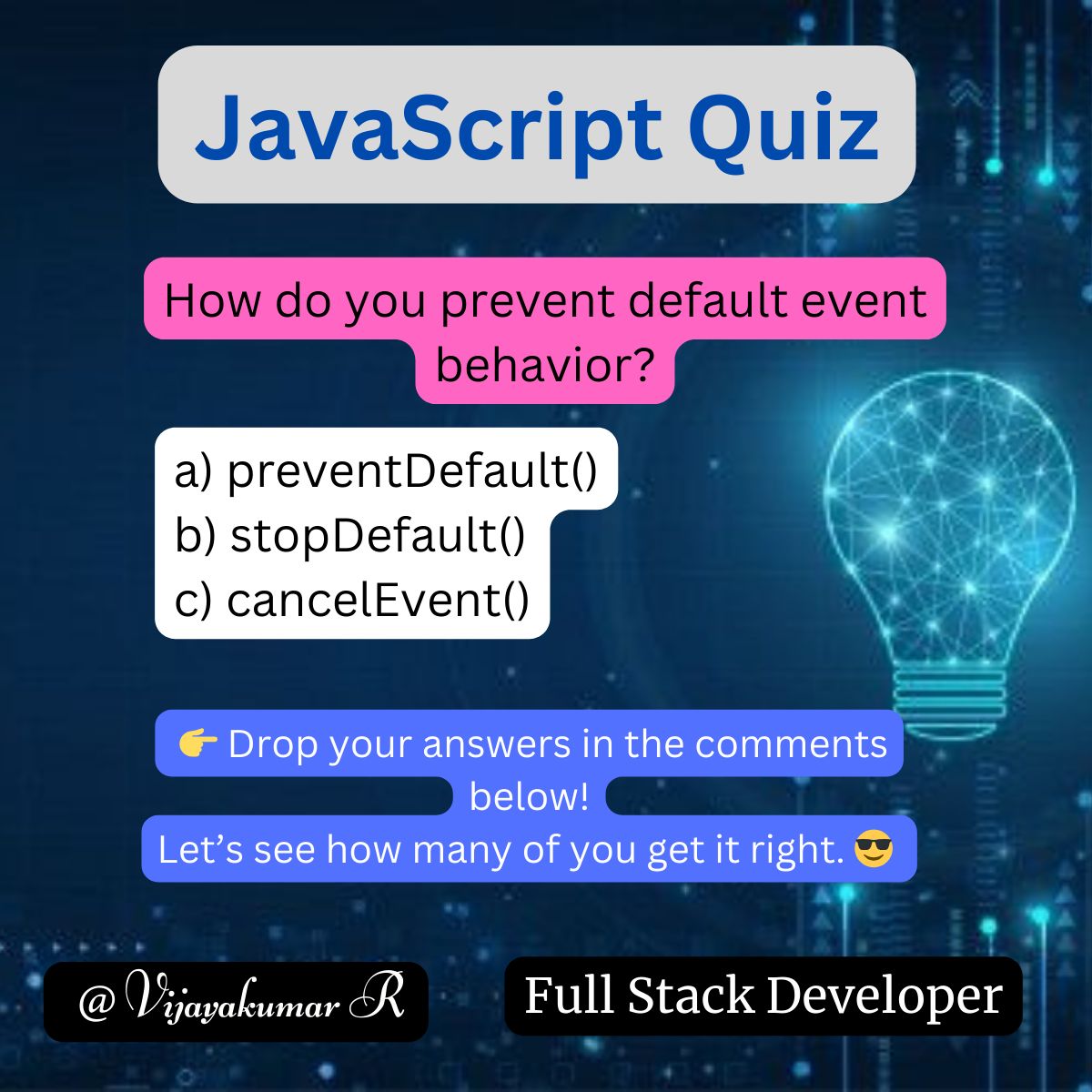 #javascript #fullstackdevelopment #codingquiz #webdevelopment ... #javascript #fullstackdevelopment #codingquiz #webdevelopment ...