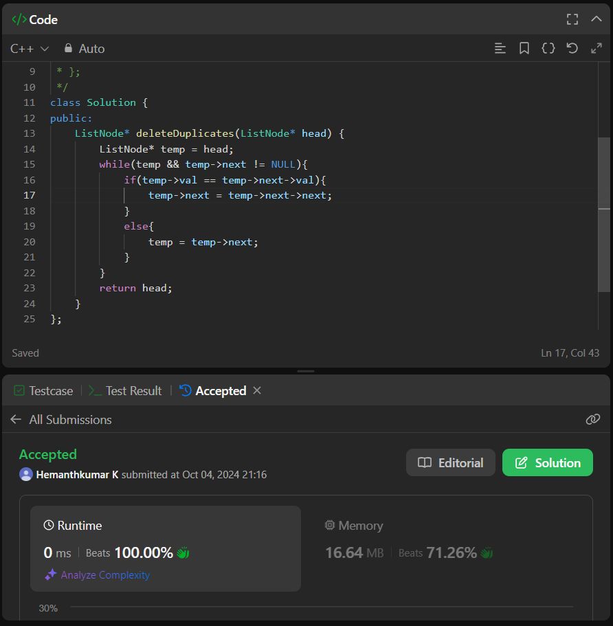 Hemanthkumar K on LinkedIn: #100daysofcode #leetcode #codingchallenge ... Hemanthkumar K on LinkedIn: #100daysofcode #leetcode #codingchallenge ...