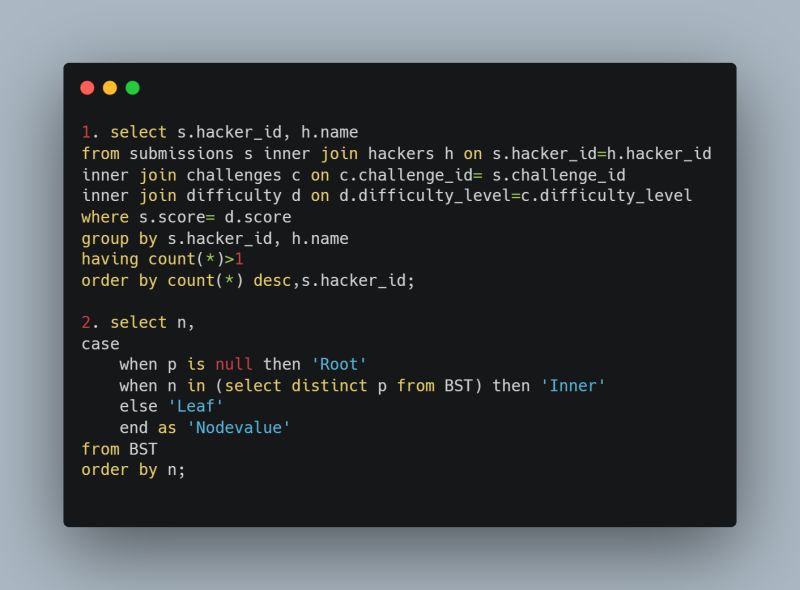 Amrita Sharma on LinkedIn: #sql #dataanalytics #queries #sqlqueries # ... Amrita Sharma on LinkedIn: #sql #dataanalytics #queries #sqlqueries # ...