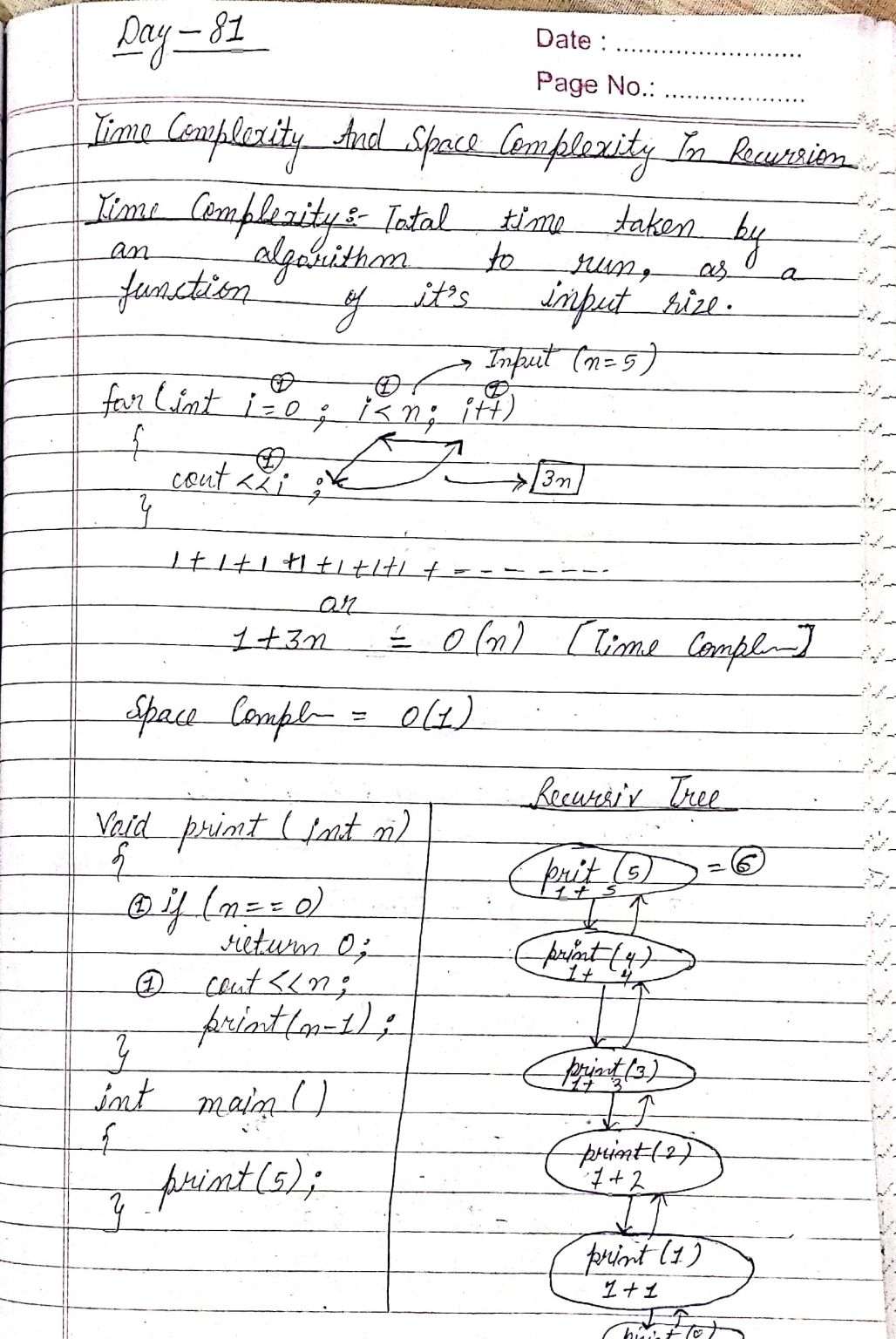 Day 81 of DSA challenge: time and space complexity | Nitin Singh posted ... Day 81 of DSA challenge: time and space complexity | Nitin Singh posted ...