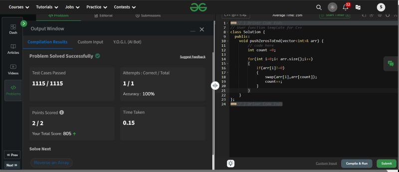 Sourabh Joshi on LinkedIn: #day2 #gfg160daysofproblemsolving #gfg160 # ... Sourabh Joshi on LinkedIn: #day2 #gfg160daysofproblemsolving #gfg160 # ...