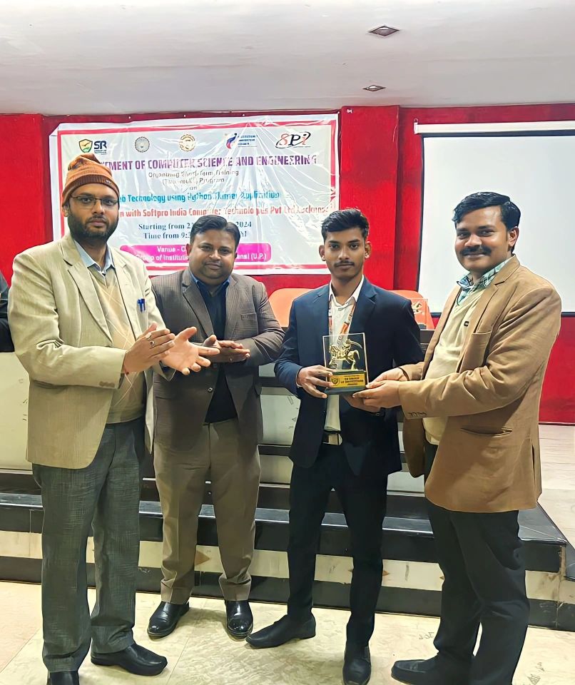 🎉Awarded By SRGI jhansi ,For 15 days in house training on Python and ... 🎉Awarded By SRGI jhansi ,For 15 days in house training on Python and ...