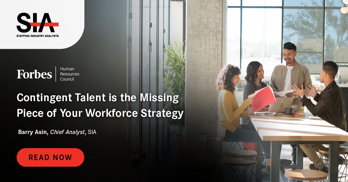 Staffing Industry Analysts on LinkedIn: Council Post: Contingent Talent ... Staffing Industry Analysts on LinkedIn: Council Post: Contingent Talent ...