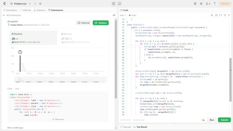 How to merge accounts using Disjoint Set | Prakhar Mishra posted on the ... How to merge accounts using Disjoint Set | Prakhar Mishra posted on the ...