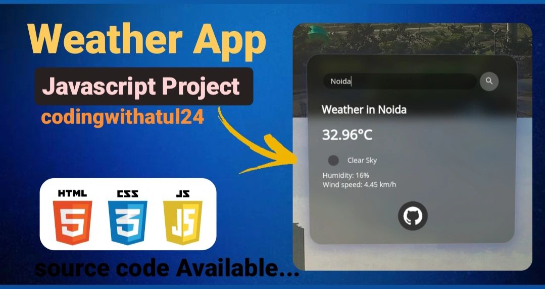 Atul kumar on LinkedIn: Day14- Weather App 30 Days, 30 JavaScript ... Atul kumar on LinkedIn: Day14- Weather App 30 Days, 30 JavaScript ...