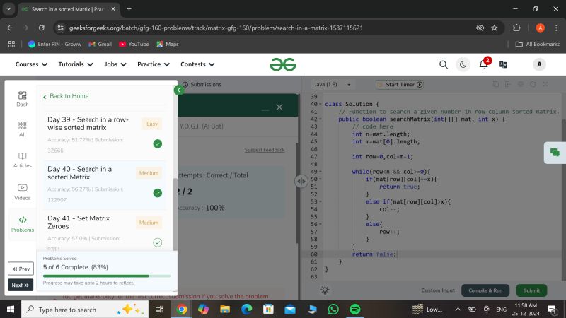 Akshat Verma on LinkedIn: #gfg160 #geeksforgeeks #geekstreak2024 #dsa # ... Akshat Verma on LinkedIn: #gfg160 #geeksforgeeks #geekstreak2024 #dsa # ...