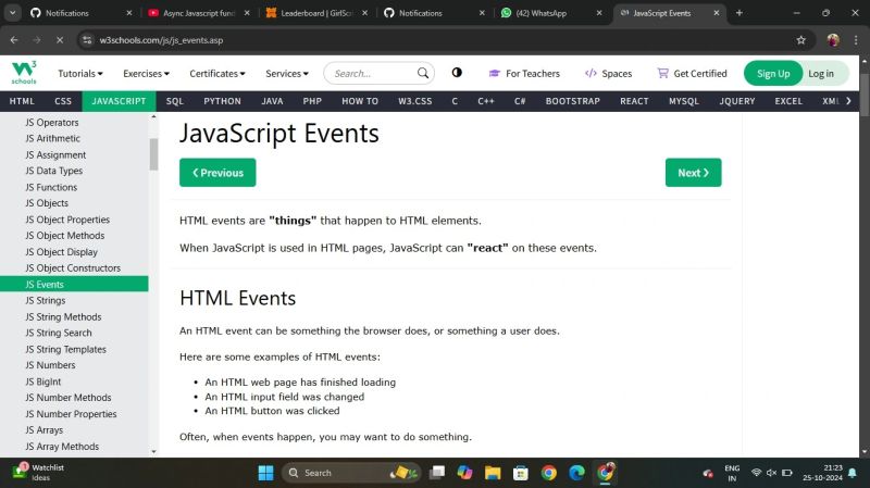 Neeru Gangarh on LinkedIn: #javascript #events #webdevelopment # ... Neeru Gangarh on LinkedIn: #javascript #events #webdevelopment # ...