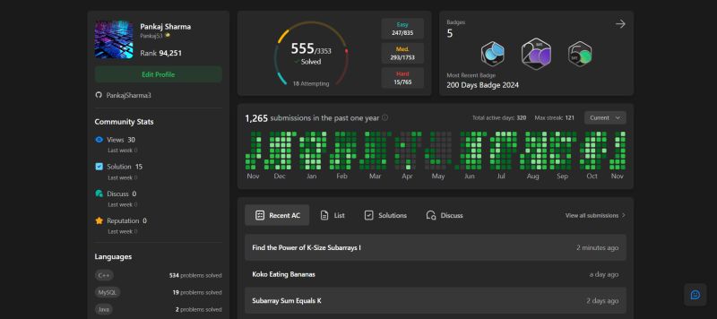 Pankaj Sharma on LinkedIn: #dsa #leetcode #problemsolving # ... Pankaj Sharma on LinkedIn: #dsa #leetcode #problemsolving # ...