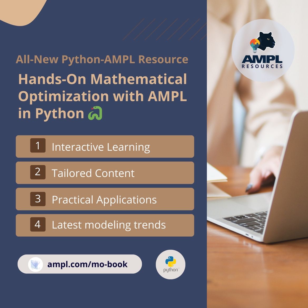 Learn optimization with MO-Book | AMPL Optimization Inc. posted on the ... Learn optimization with MO-Book | AMPL Optimization Inc. posted on the ...