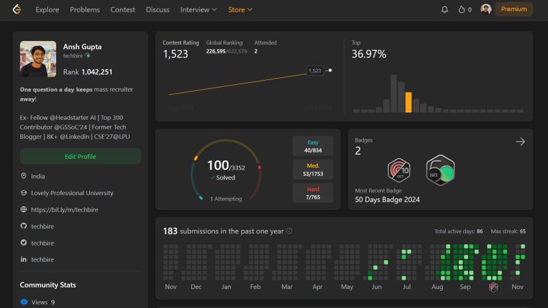 Ansh Gupta on LinkedIn: #leetcode #codingjourney #100questions # ... Ansh Gupta on LinkedIn: #leetcode #codingjourney #100questions # ...