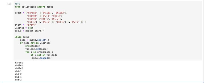 Zeeshan Mahmood on LinkedIn: #python #graphalgorithms #bfs #dfs #coding Zeeshan Mahmood on LinkedIn: #python #graphalgorithms #bfs #dfs #coding