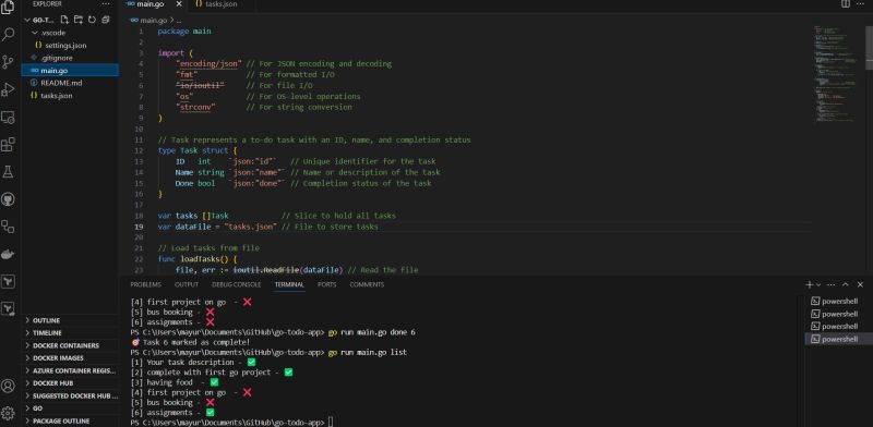 #golang #todoapp #codingjourney #learningbydoing #100daysofcode ... #golang #todoapp #codingjourney #learningbydoing #100daysofcode ...