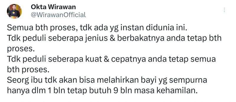 Okta Wirawan on LinkedIn: Setuju ya?? | 28 comments Okta Wirawan on LinkedIn: Setuju ya?? | 28 comments