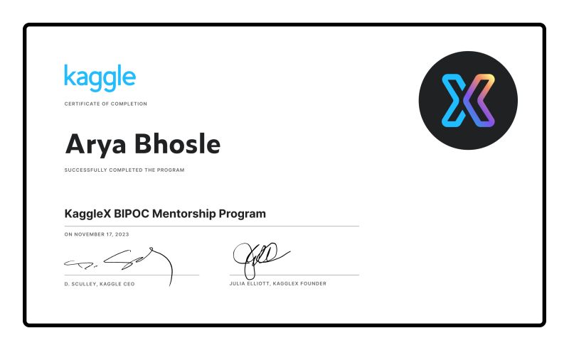 Arya Bhosle on LinkedIn: #kaggle #bipoc #datascience #mentee | 10 comments Arya Bhosle on LinkedIn: #kaggle #bipoc #datascience #mentee | 10 comments