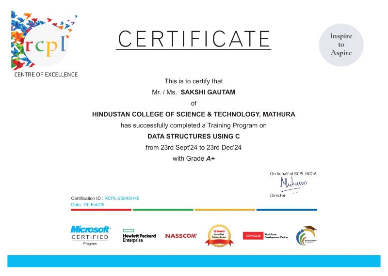 #dsa #programming #cprogramming #certificate #learning #techjourney # ... #dsa #programming #cprogramming #certificate #learning #techjourney # ...