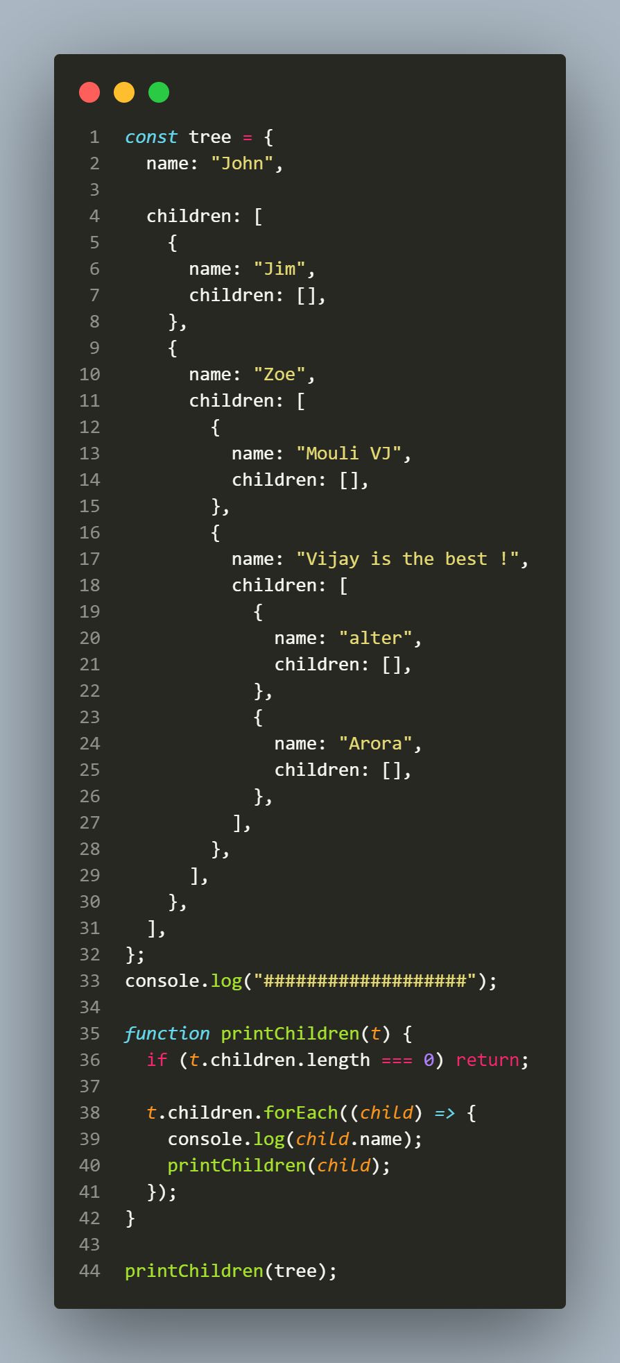 Mouli Vijay on LinkedIn: #recursion #connections #javascriptdevelopers ... Mouli Vijay on LinkedIn: #recursion #connections #javascriptdevelopers ...
