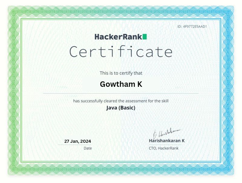 Gowtham K on LinkedIn: Self-Taught Java Basics with Fundamental ... Gowtham K on LinkedIn: Self-Taught Java Basics with Fundamental ...