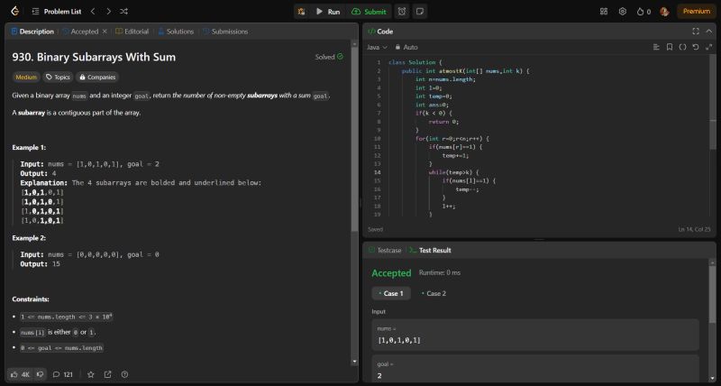 Linga Rithvik on LinkedIn: #100daysofcode #dsa #java #leetcode # ... Linga Rithvik on LinkedIn: #100daysofcode #dsa #java #leetcode # ...