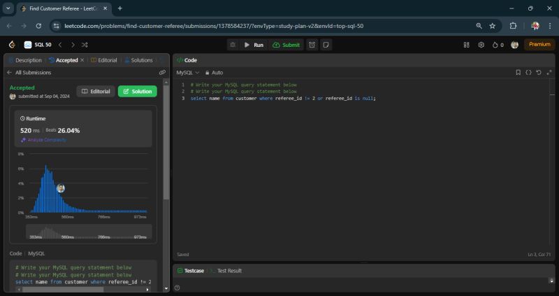 Mohit Rajak on LinkedIn: #day34of365codechallenge #sql #leetcode #mysql ... Mohit Rajak on LinkedIn: #day34of365codechallenge #sql #leetcode #mysql ...