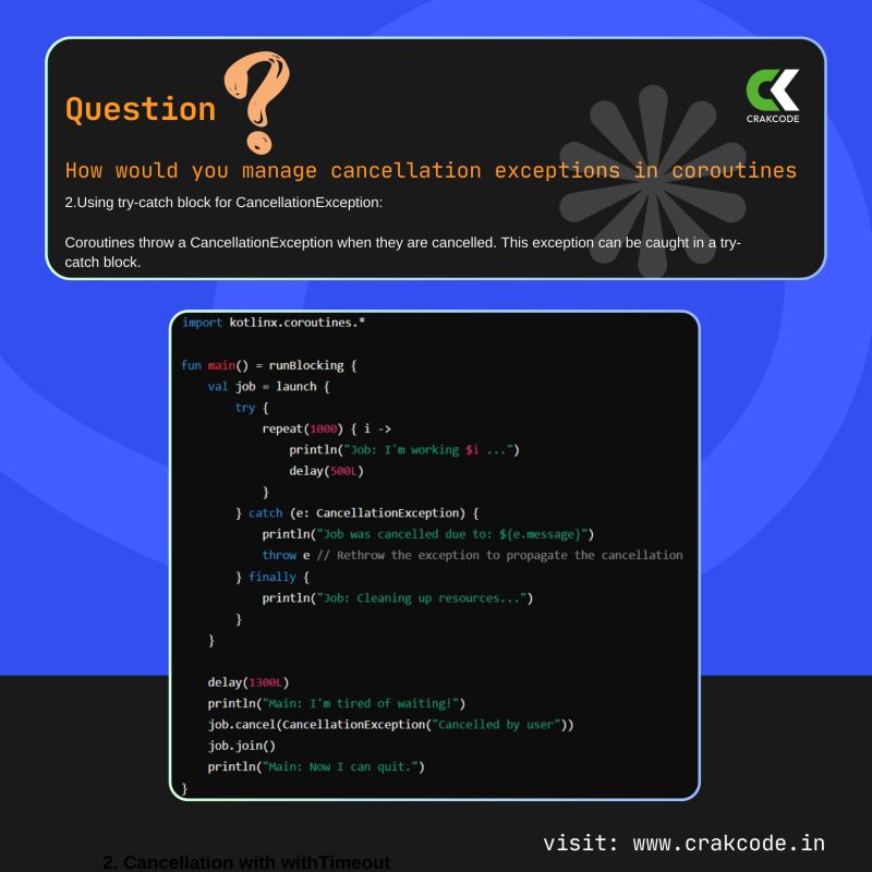 CrakCode on LinkedIn: #kotlin #coroutines #concurrency # ... CrakCode on LinkedIn: #kotlin #coroutines #concurrency # ...