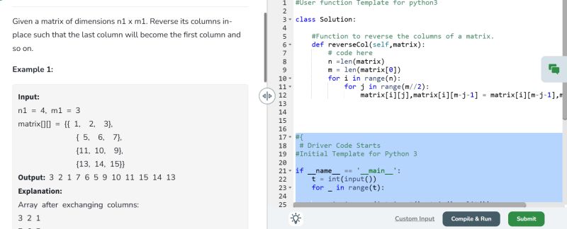 #matrixmanipulation #codingjourney #pythonprogramming #problemsolving ... #matrixmanipulation #codingjourney #pythonprogramming #problemsolving ...