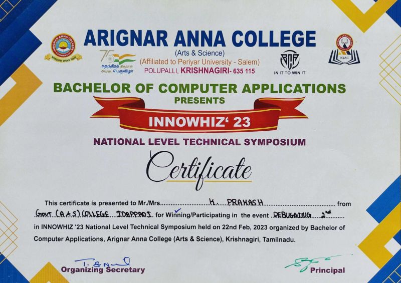 Prakash K on LinkedIn: #debugging #computerscience #programmer # ... Prakash K on LinkedIn: #debugging #computerscience #programmer # ...