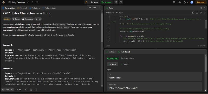 Kusumitha jujaru on LinkedIn: #coding #leetcode #dynamicprogramming # ... Kusumitha jujaru on LinkedIn: #coding #leetcode #dynamicprogramming # ...
