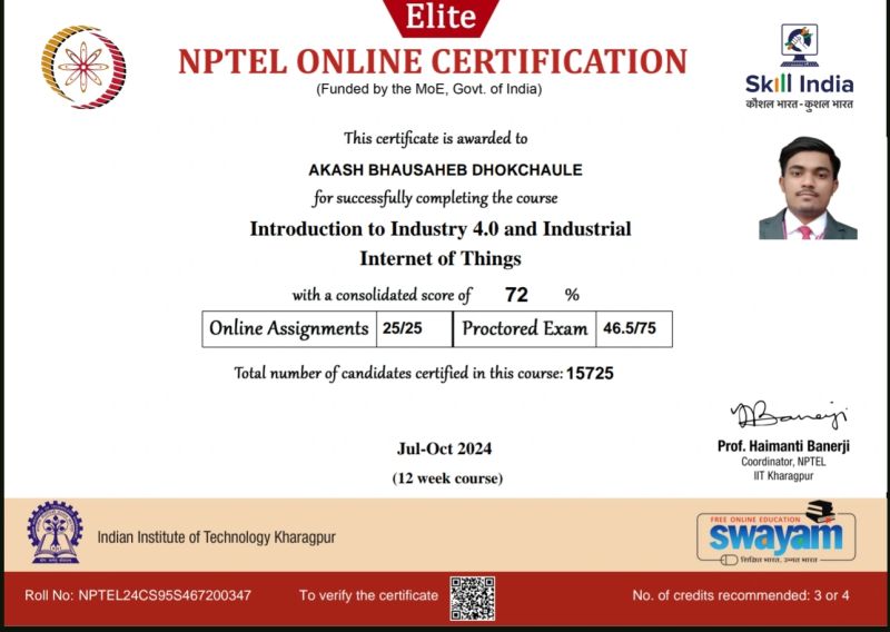 Akash Dhokchaule on LinkedIn: #nptel Akash Dhokchaule on LinkedIn: #nptel