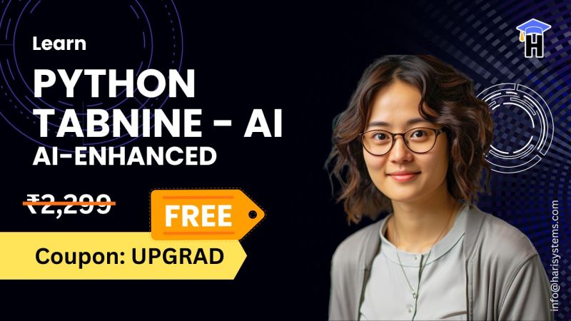 Python Mastery with Tabnine: AI-Enhanced Coding Efficiency | Hari Systems Python Mastery with Tabnine: AI-Enhanced Coding Efficiency | Hari Systems