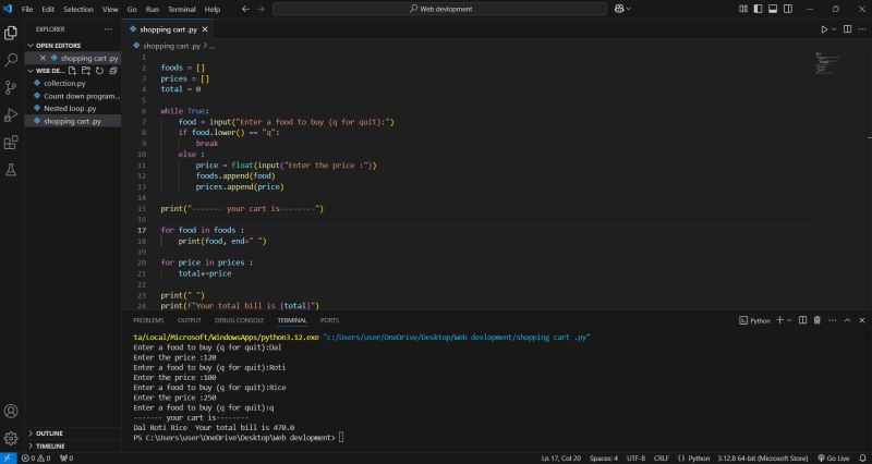 Aditya Chilhate on LinkedIn: #python Aditya Chilhate on LinkedIn: #python