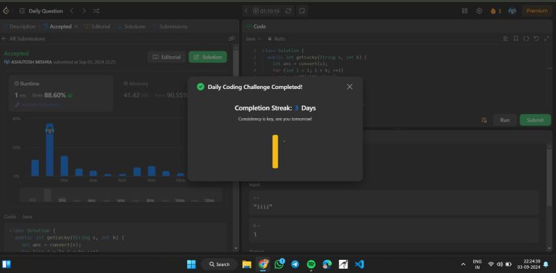 Ashutosh Mishra on LinkedIn: #leetcode #coding #problemsolving #learning Ashutosh Mishra on LinkedIn: #leetcode #coding #problemsolving #learning