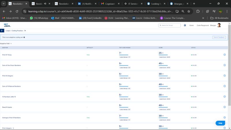 Bhargav Nandula on LinkedIn: #30daysofcode #python #loops # ... Bhargav Nandula on LinkedIn: #30daysofcode #python #loops # ...