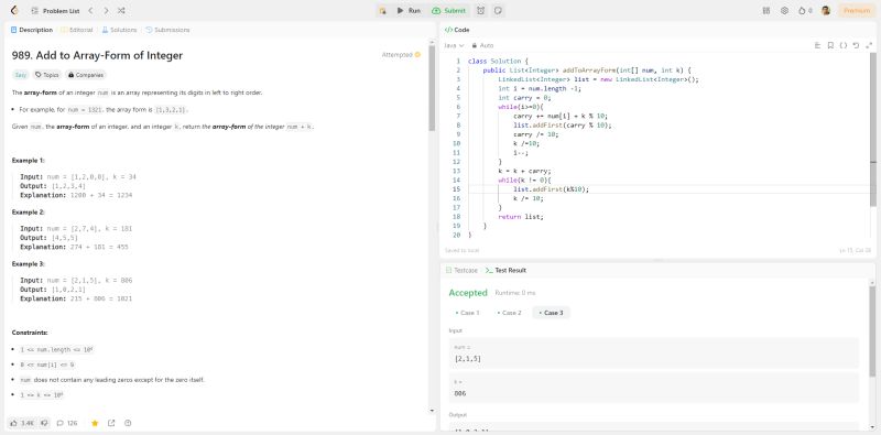 Day 13 of #leetcodechallenge | Dev Prasad Day 13 of #leetcodechallenge | Dev Prasad