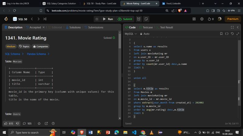 Udit Namdev on LinkedIn: #sql #leetcode #dataanalysis #100daysofcode # ... Udit Namdev on LinkedIn: #sql #leetcode #dataanalysis #100daysofcode # ...