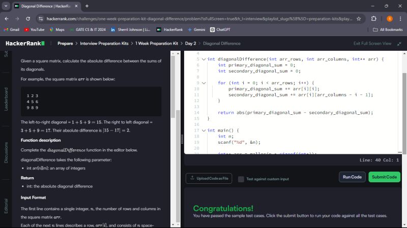 Sherril Johnson on LinkedIn: #cprogramming #codingchallenge #algorithms ... Sherril Johnson on LinkedIn: #cprogramming #codingchallenge #algorithms ...