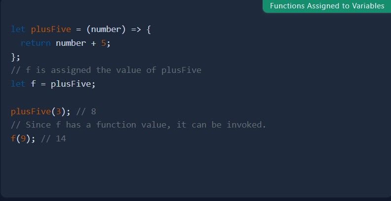 Raju Yadav on LinkedIn: Assigning a function to a variable in ... Raju Yadav on LinkedIn: Assigning a function to a variable in ...