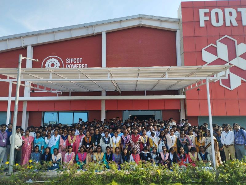 BUVAN ATHITHYA S on LinkedIn: 1st year industrial visit in fort company BUVAN ATHITHYA S on LinkedIn: 1st year industrial visit in fort company