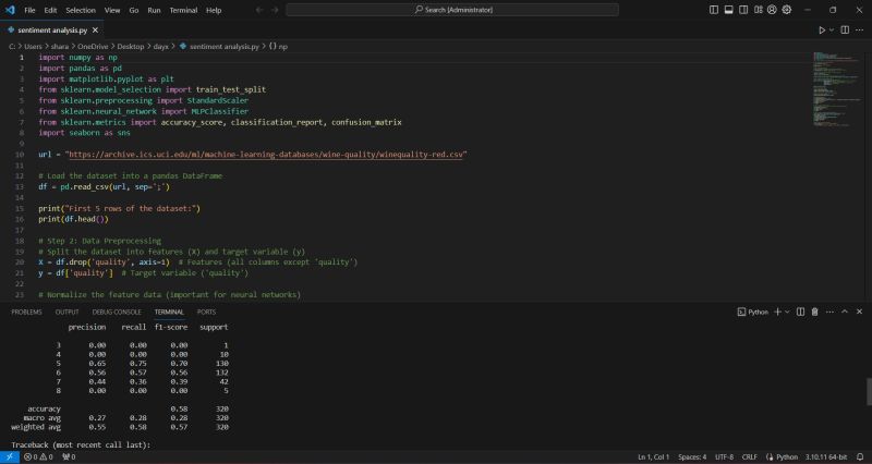 Sharath Sivakumar on LinkedIn: #day25 #30daysofcode #datascience # ... Sharath Sivakumar on LinkedIn: #day25 #30daysofcode #datascience # ...