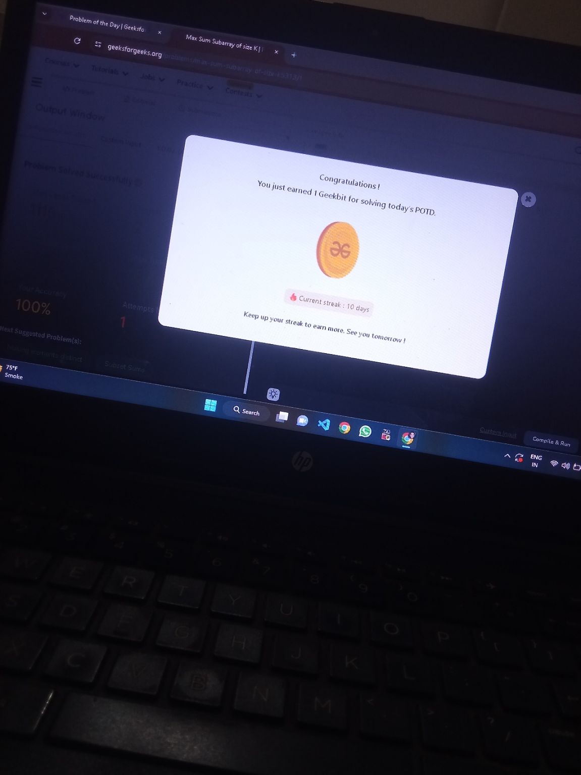 Anjali kumari on LinkedIn: #100daysofcodechallenge #gfg # ... Anjali kumari on LinkedIn: #100daysofcodechallenge #gfg # ...